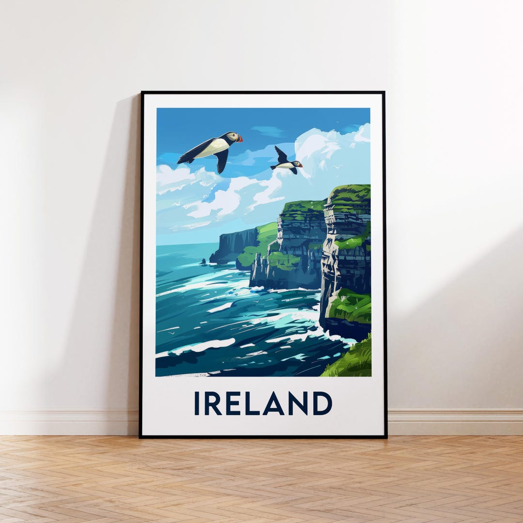 Ireland Poster, Ireland Art Print, Ireland Eire, Ireland Ireland Gift ...