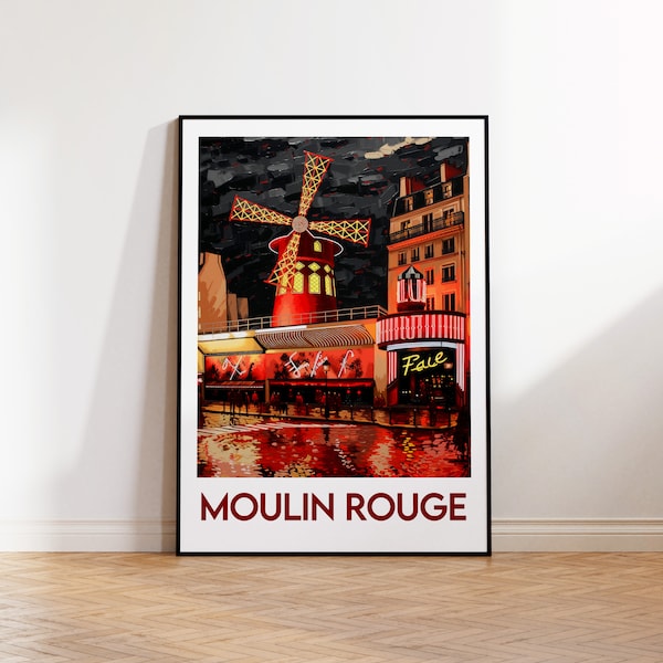 Moulin Rouge Art - Etsy UK