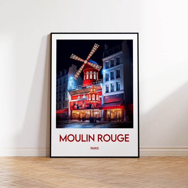 Rouge Paris France - Etsy