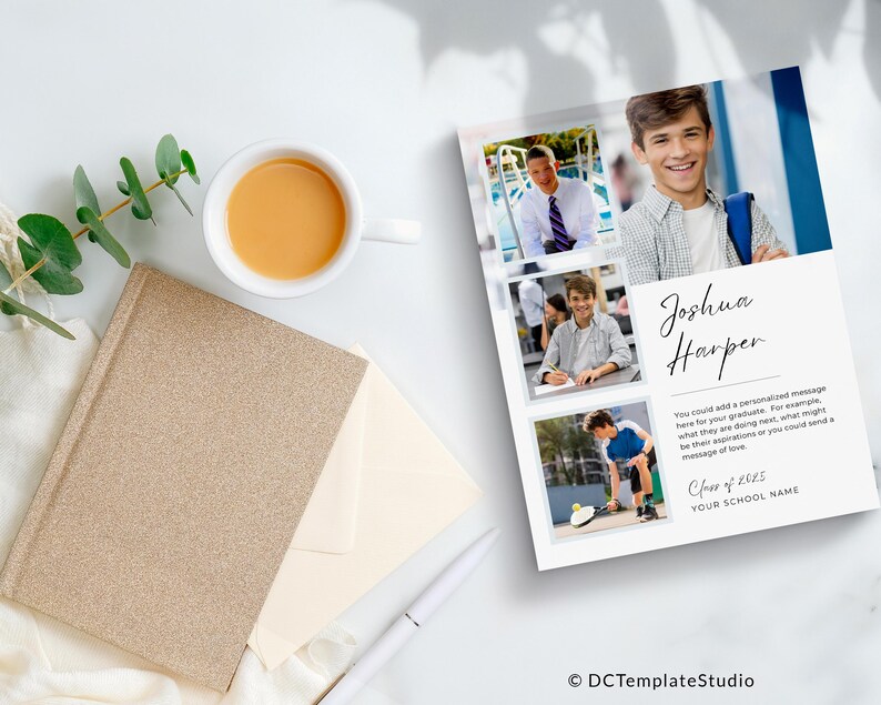 Yearbook Template, Yearbook Dedication Template, Canva Yearbook Ad ...