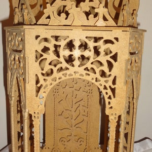 Create Exquisite Altars With Our Laser-cut Woodcraft 3D DXF File Ideal ...