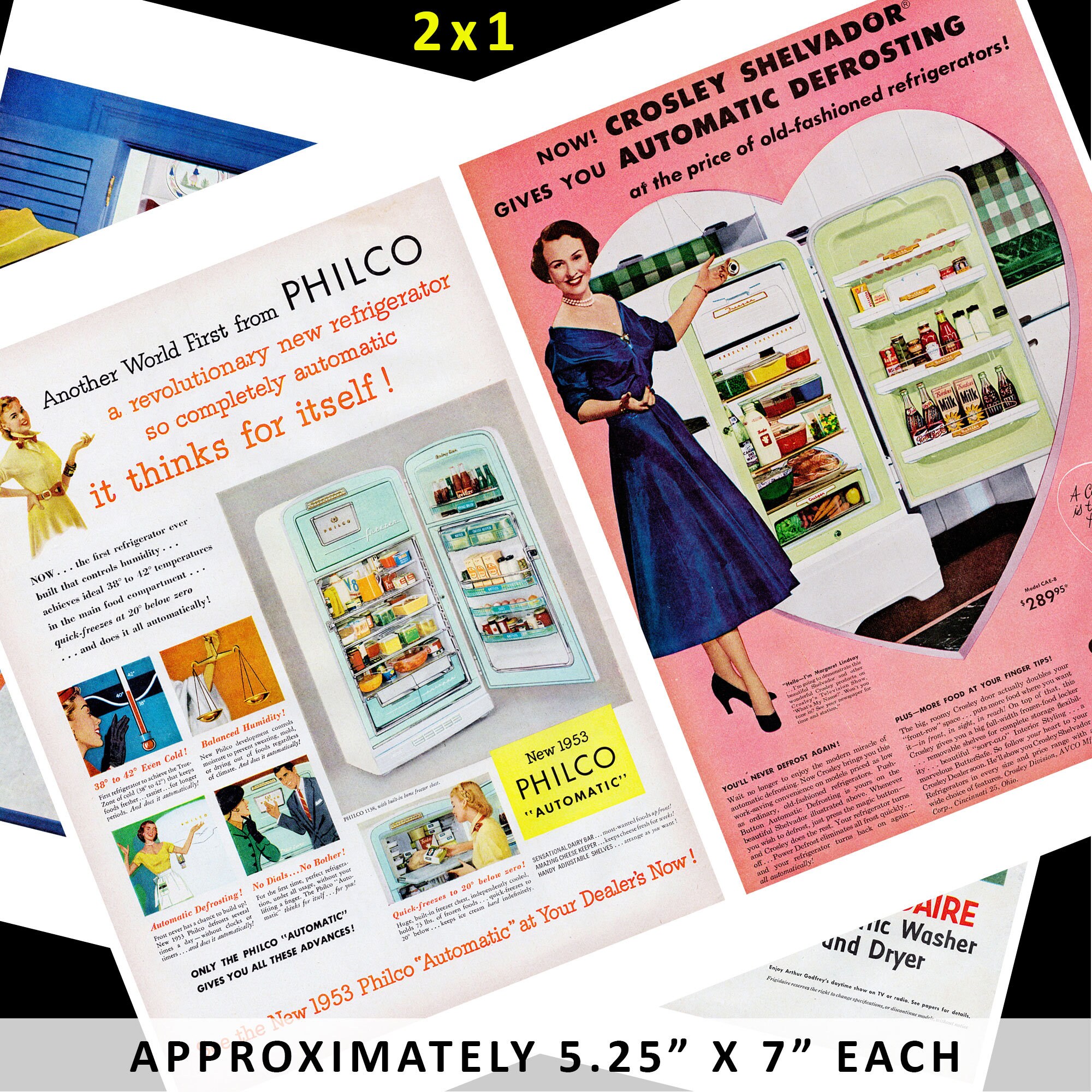 Digital Ephemera Vintage Kitchen Appliance Ads 63 Advertisements ...