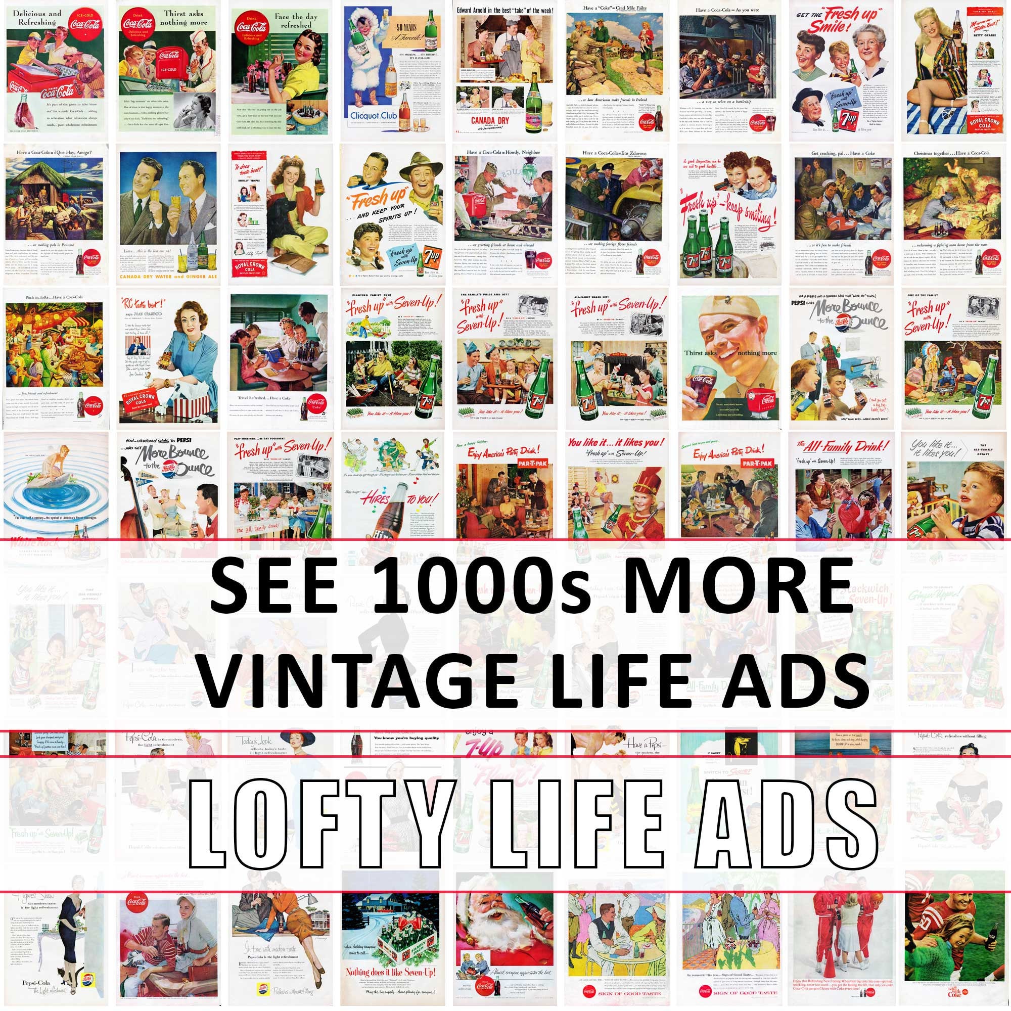 Vintage Soda Pop Advertisements Decor Ads Digital Download Printable ...