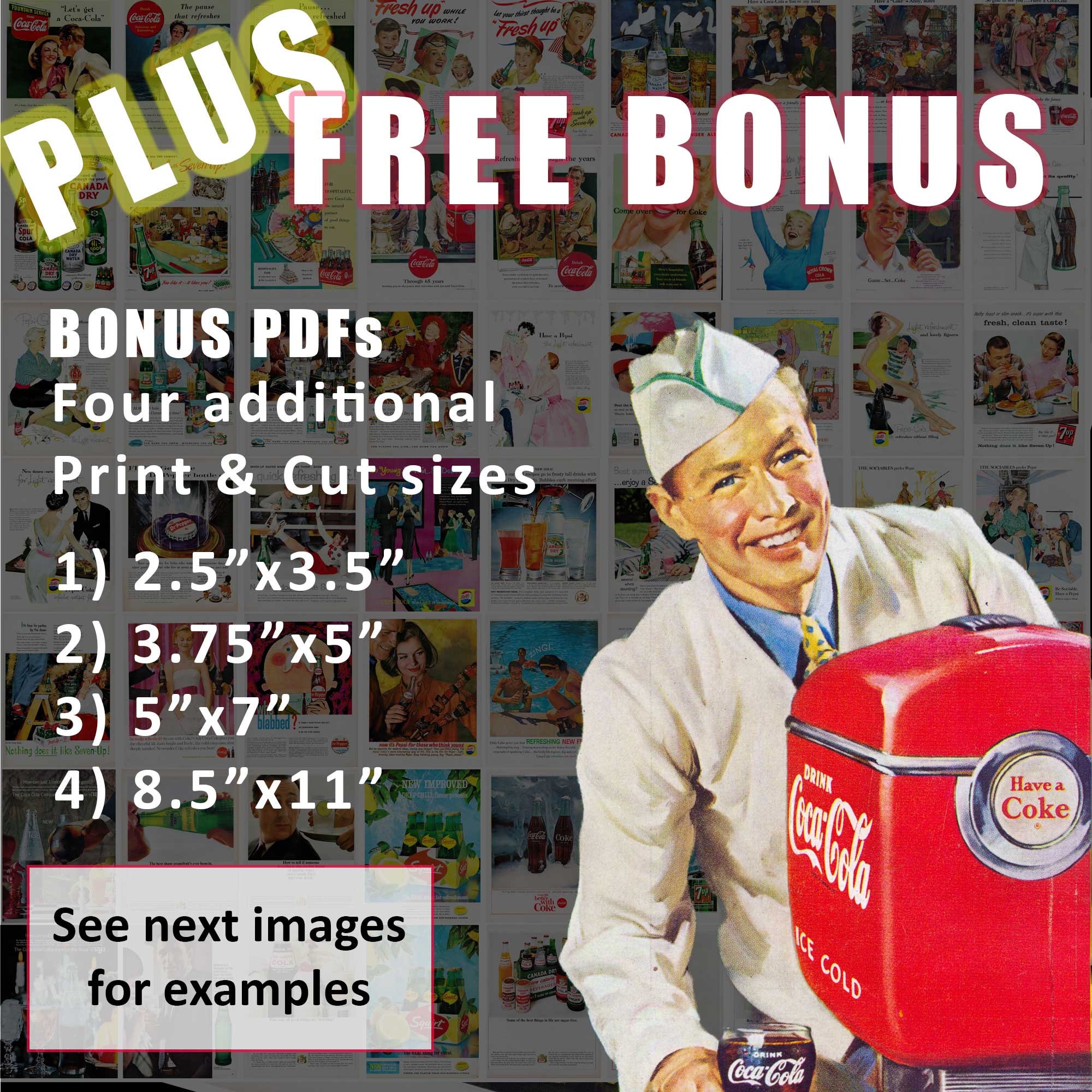 Vintage Soda Pop Advertisements Decor Ads Digital Download Printable ...