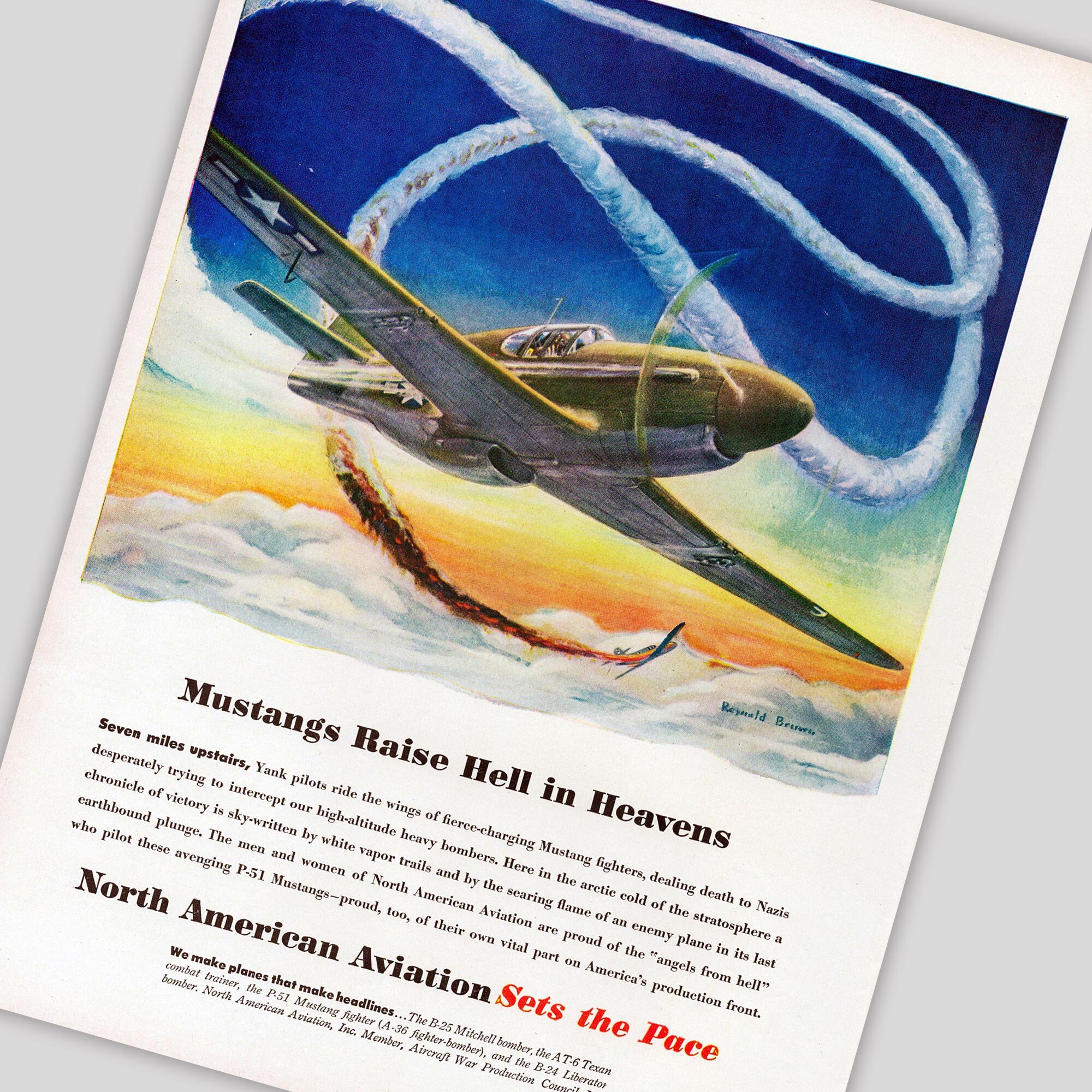 World War II Ads Digital Download 63 Vintage Army Navy Airforce ...