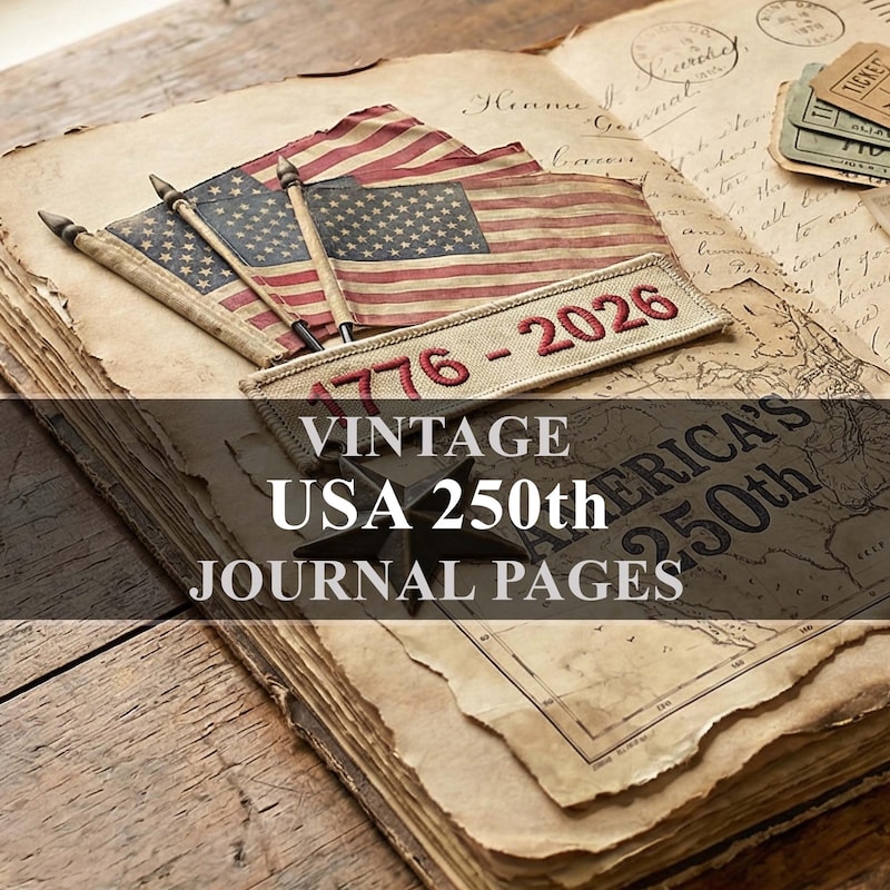 250th Ephemera - Etsy