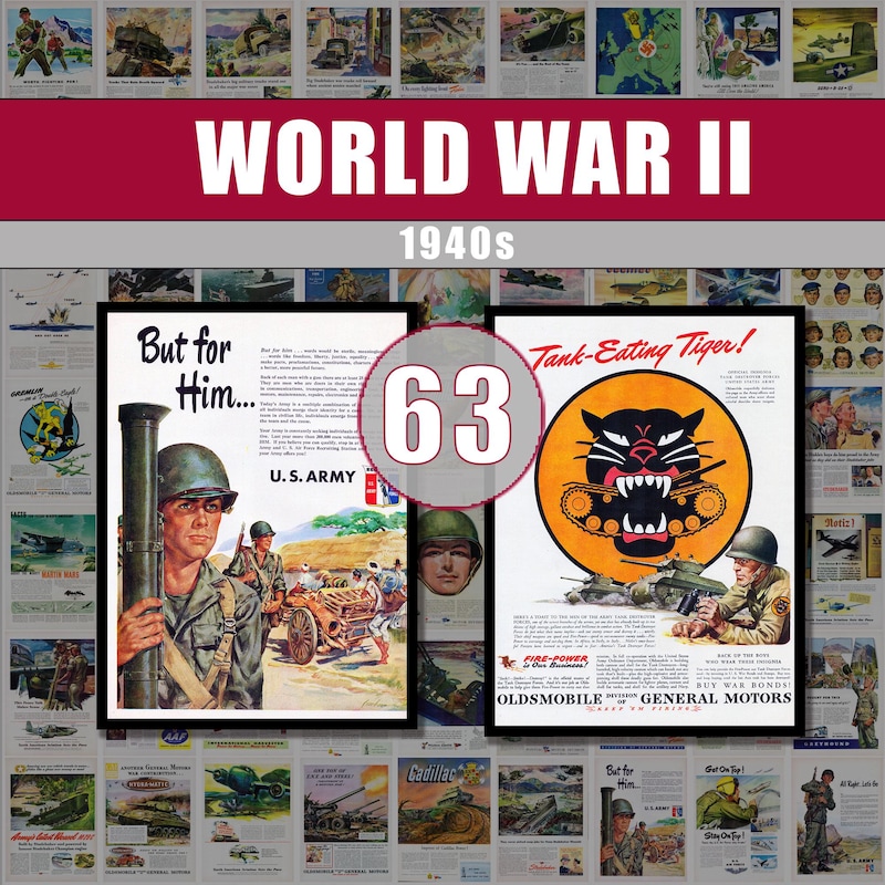 World War Ii Printables - Etsy