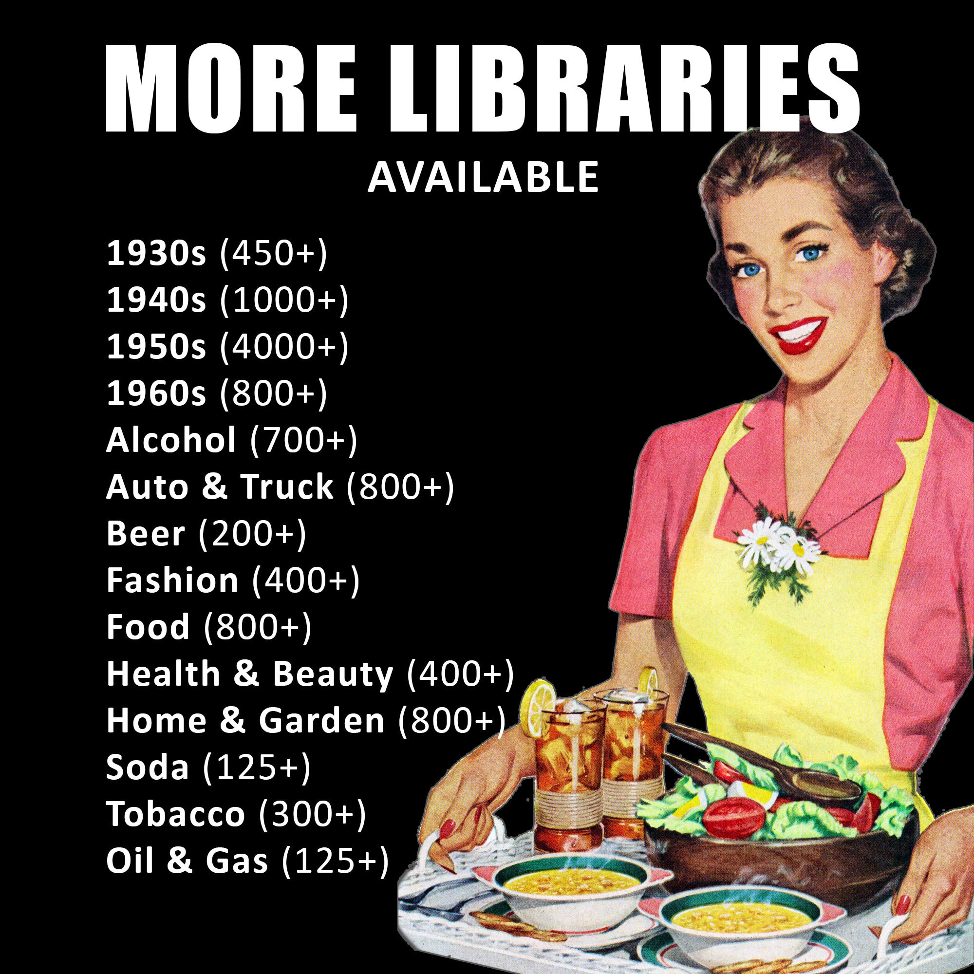 Vintage Advertisements Food Kitchen Ads 30s 40s 50s 60s Cook Chef ...