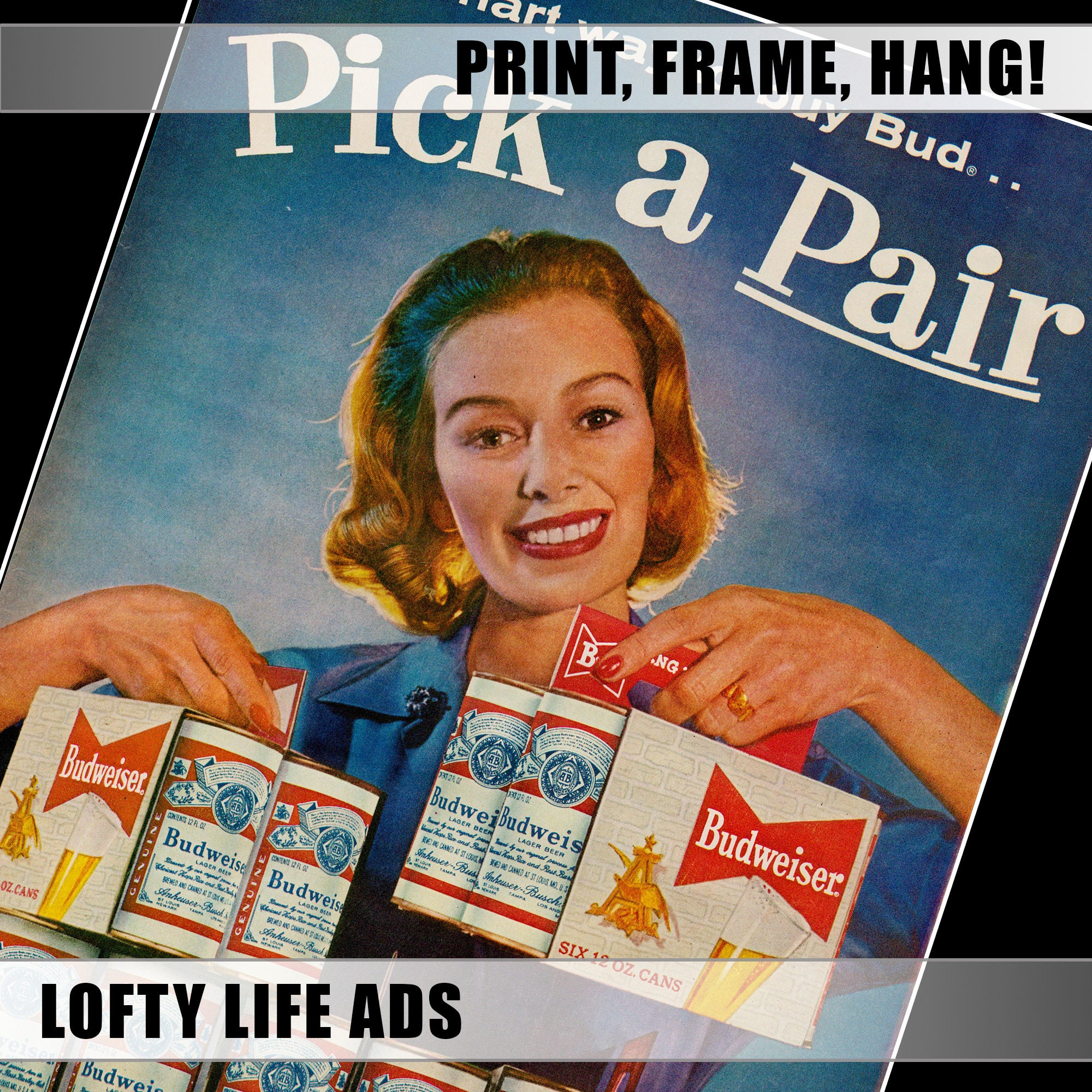 1960 Talls Reklameplakater 1960s Vintage Ad Etsy.de
