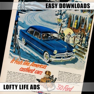 1950s Vintage Ads Retro Advertising Art (digital Download) - Etsy