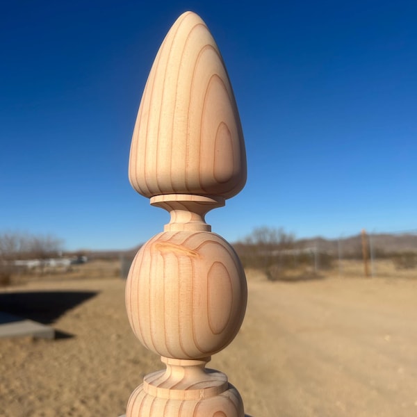 Bed Post Finials - Etsy