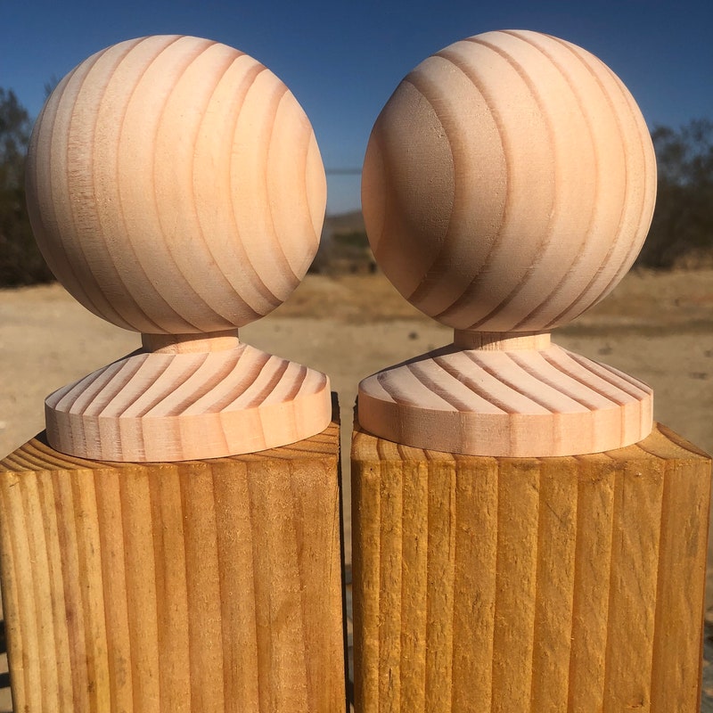 Wood Finials - Etsy