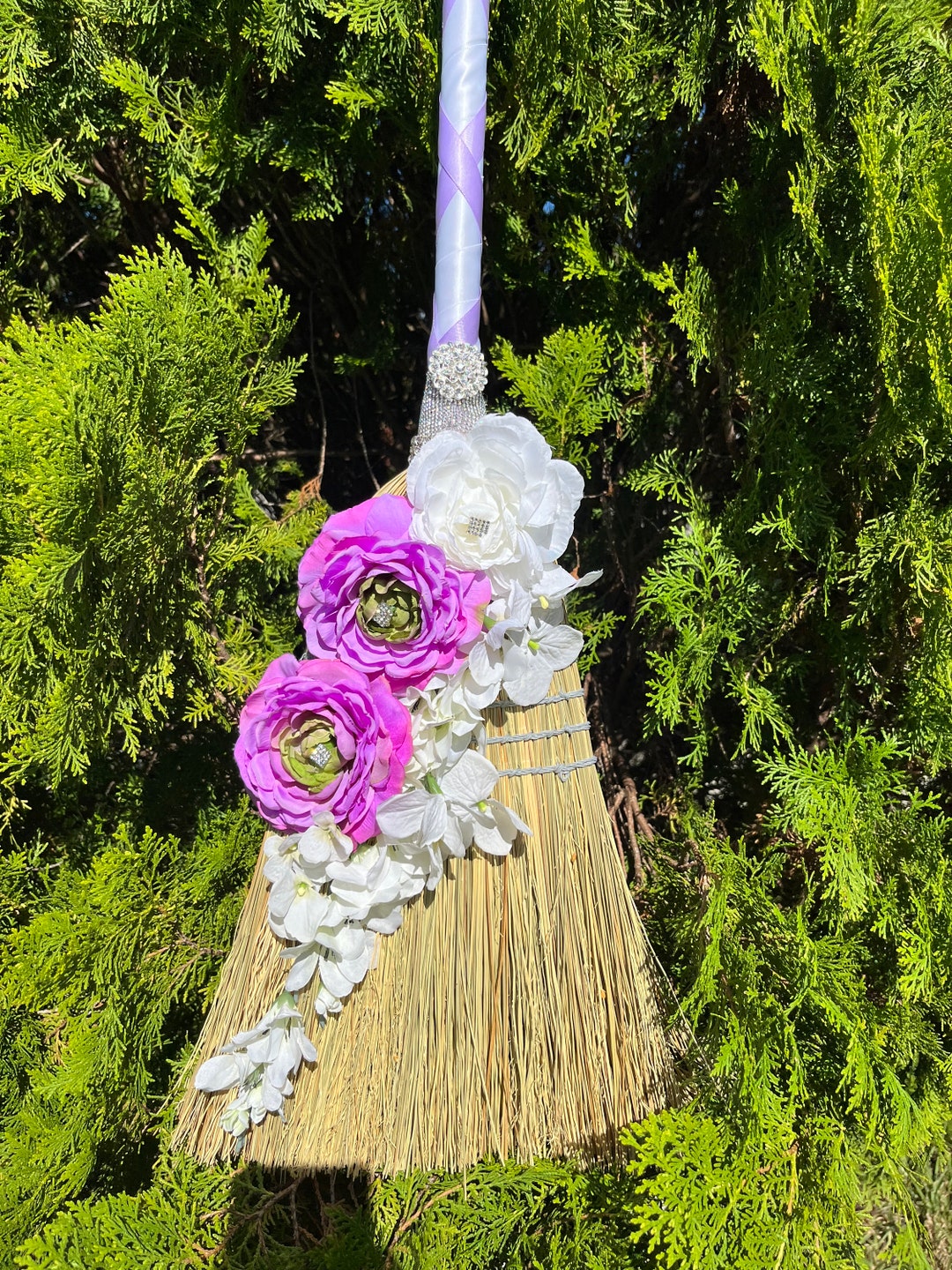 Pure Diamonds* Jumping of the Broom Ceremony, Bling Broom, Wedding ...