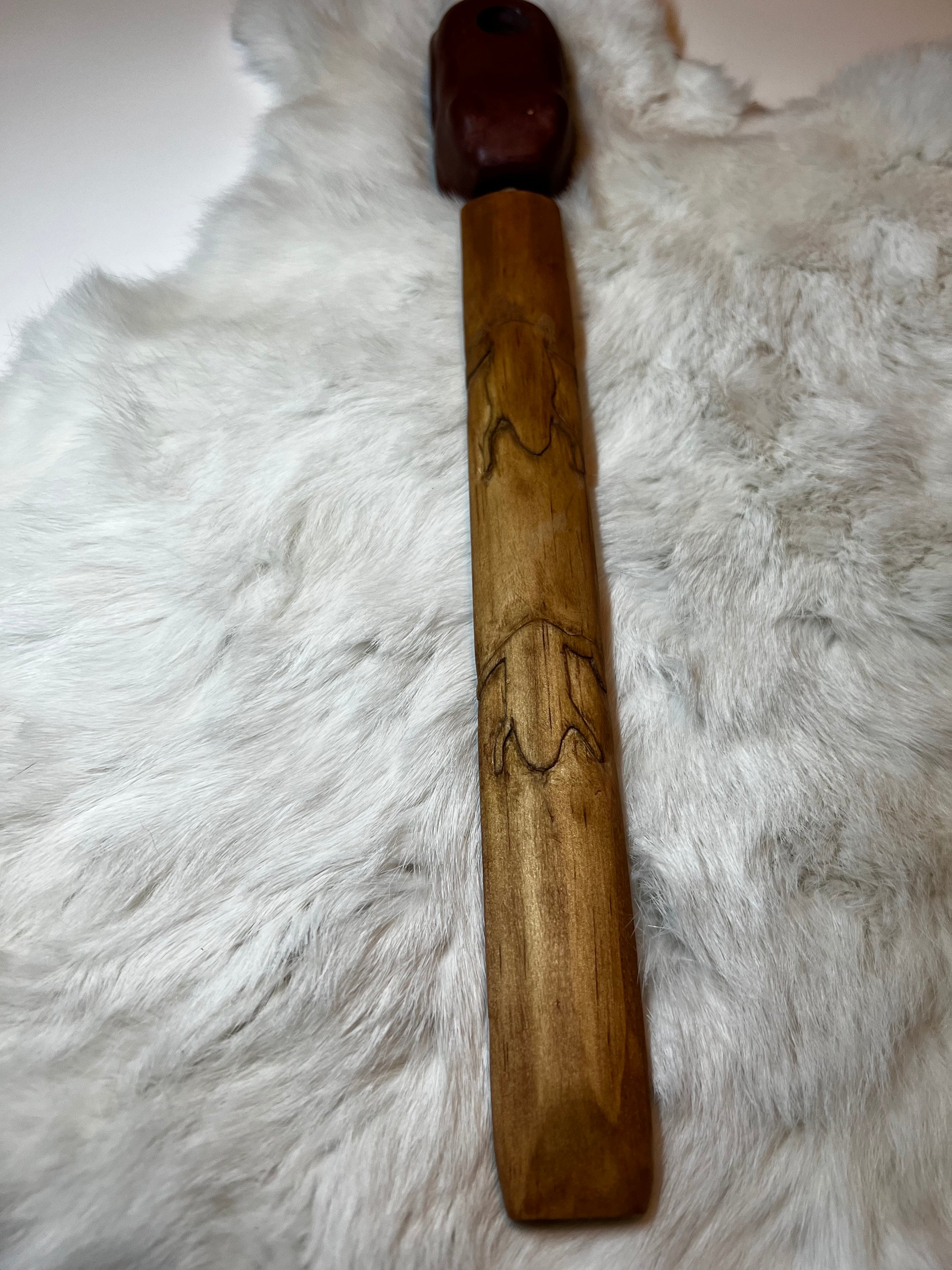 Native American Pipe “frog” Made of Pipestone by Native American Pipes ...