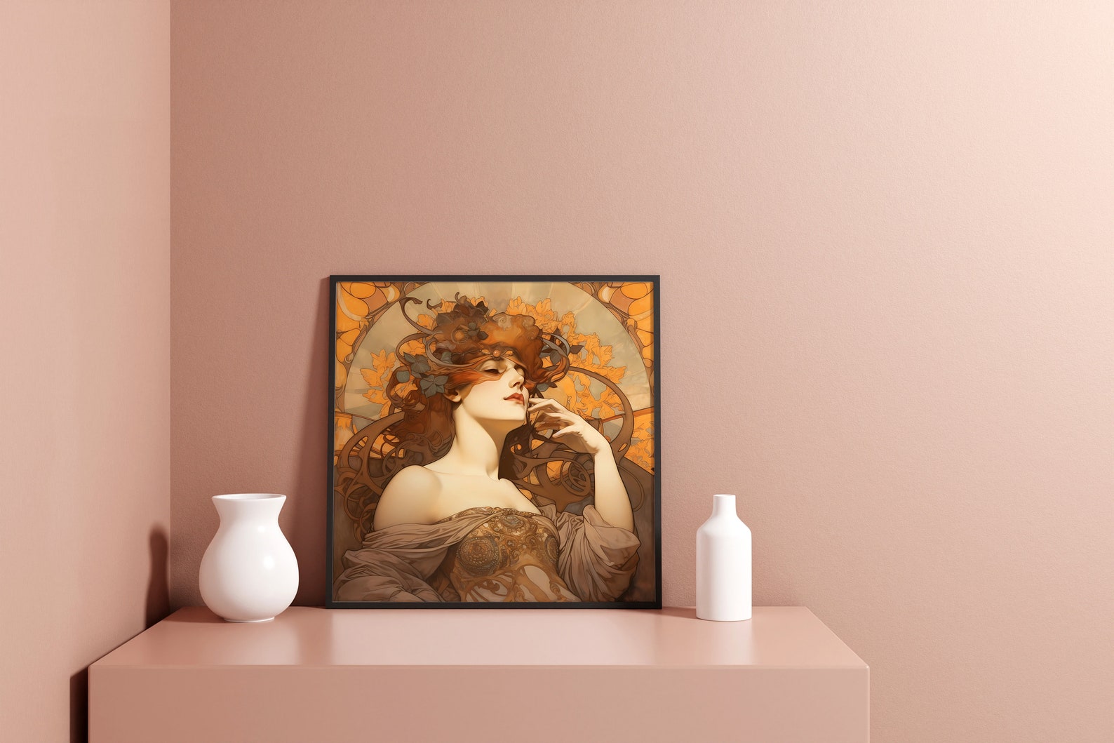 Jugendstil Poster - Beauty - Alphonse Mucha - Etsy