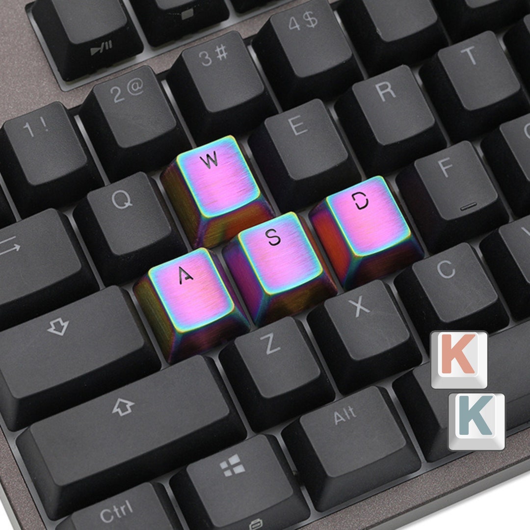 Metal Keycaps Steel Key Caps Copper Keycap Set Keycaps - Etsy