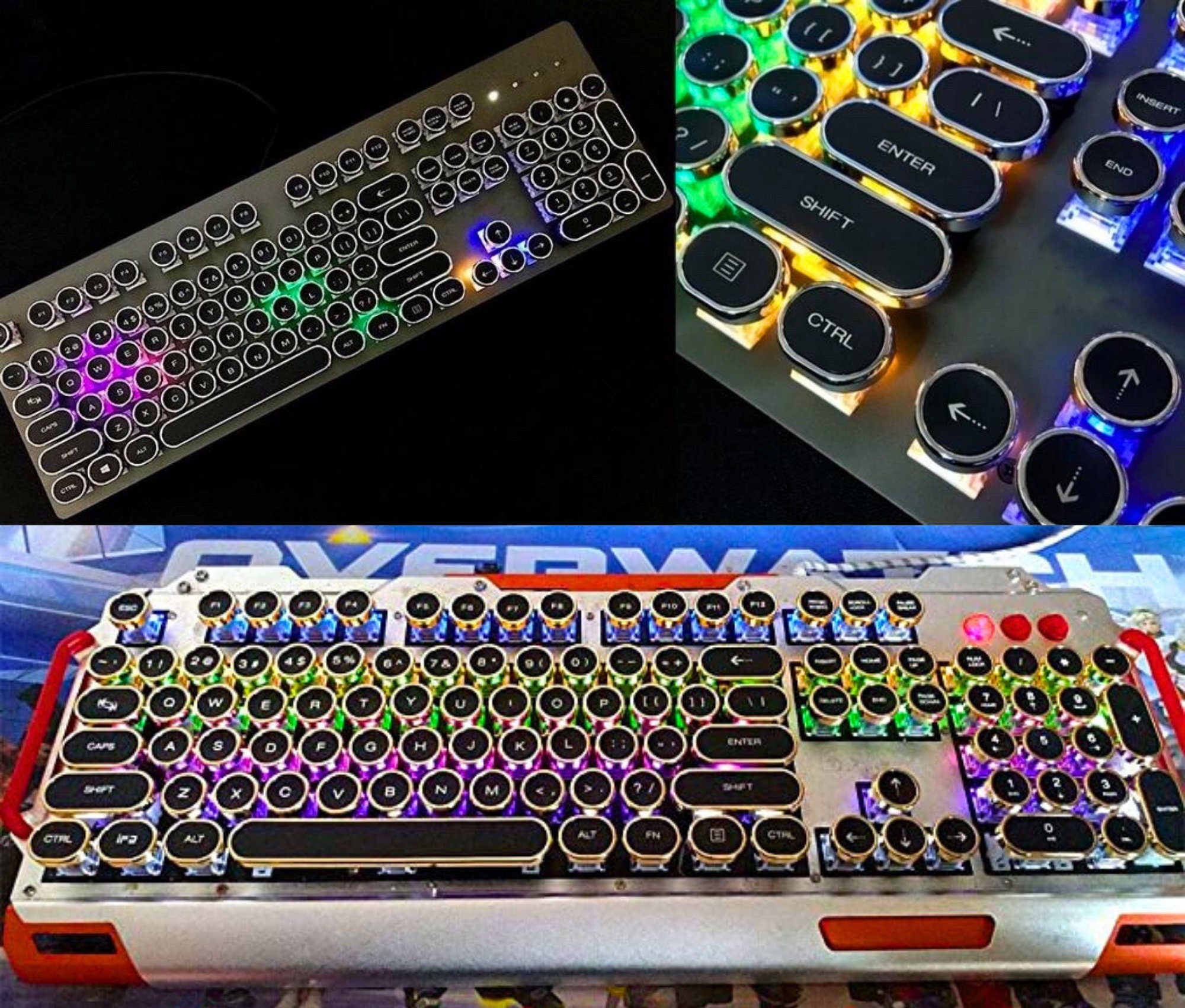 Low Profile Keycaps Steampunk Keyboard Keycaps Choc - Etsy Canada