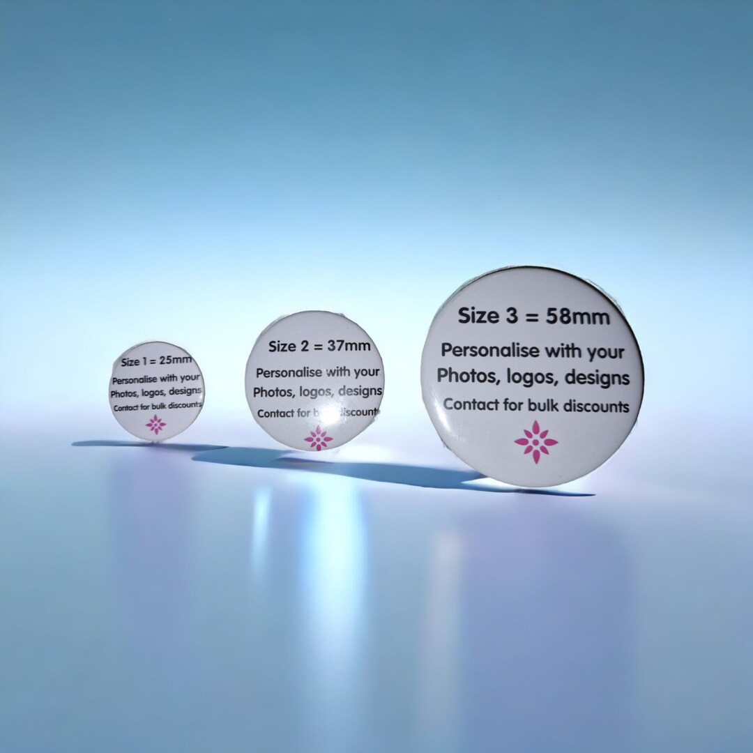 Personalised Badge/magnet Range - Etsy