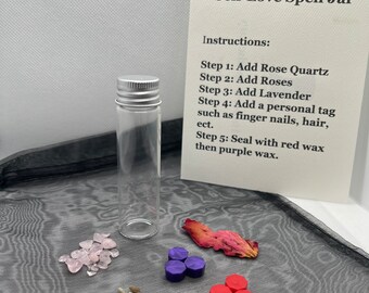 Self Love Spell Jar Kit Spell Jar Kit Spell Kit - Etsy