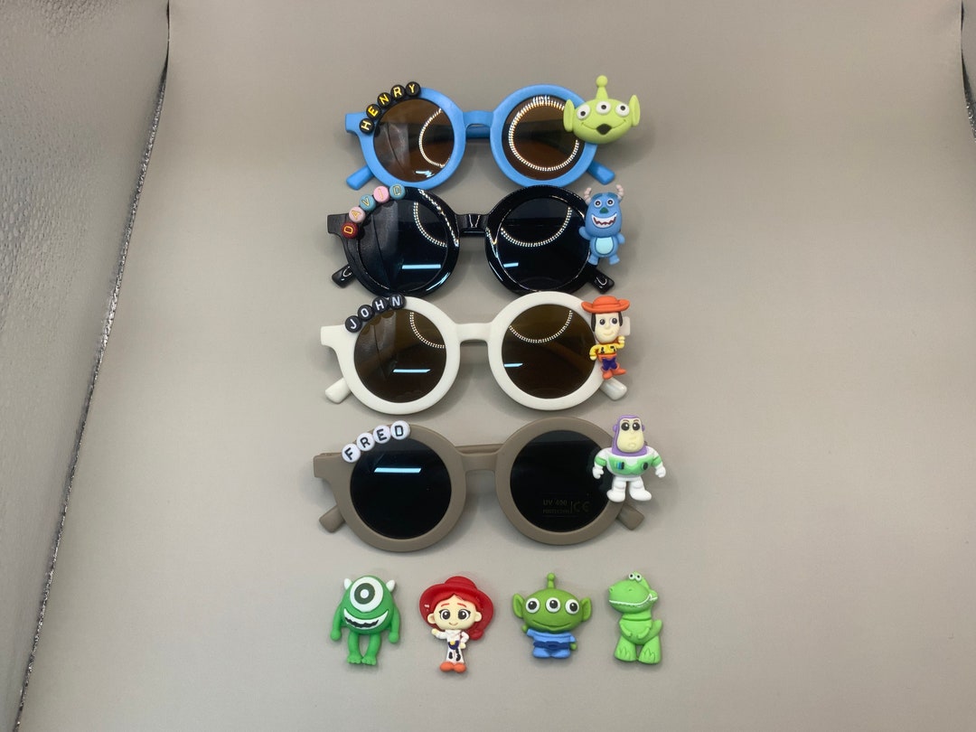 Personalised Boys/girls Sunglasses Buzz Lightyear Football Mermaid ...