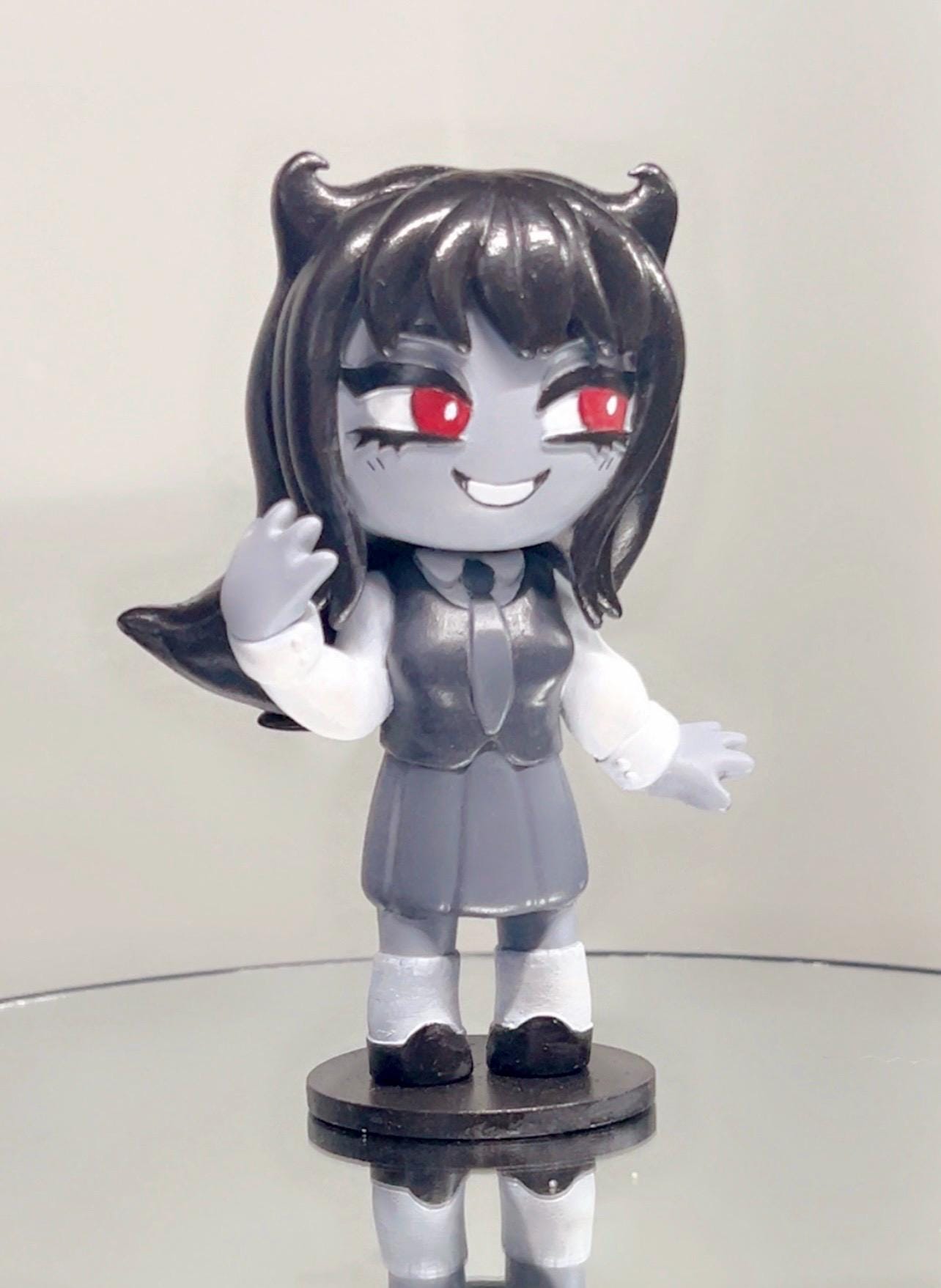 Custom Chibi OC Figure YCH Commission, Handmade Customizable Figurine ...