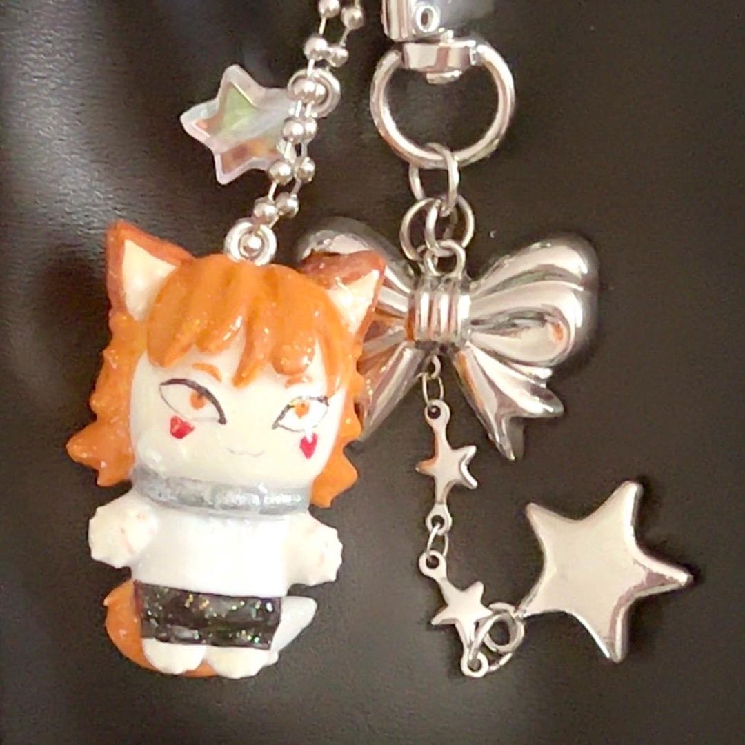 Ren Hana Handmade Keychain Charm, BTD - Etsy