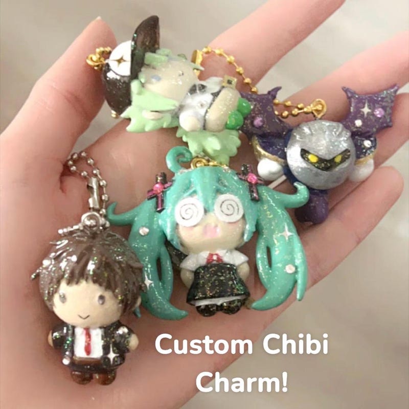 Plush Oc Keychain - Etsy UK