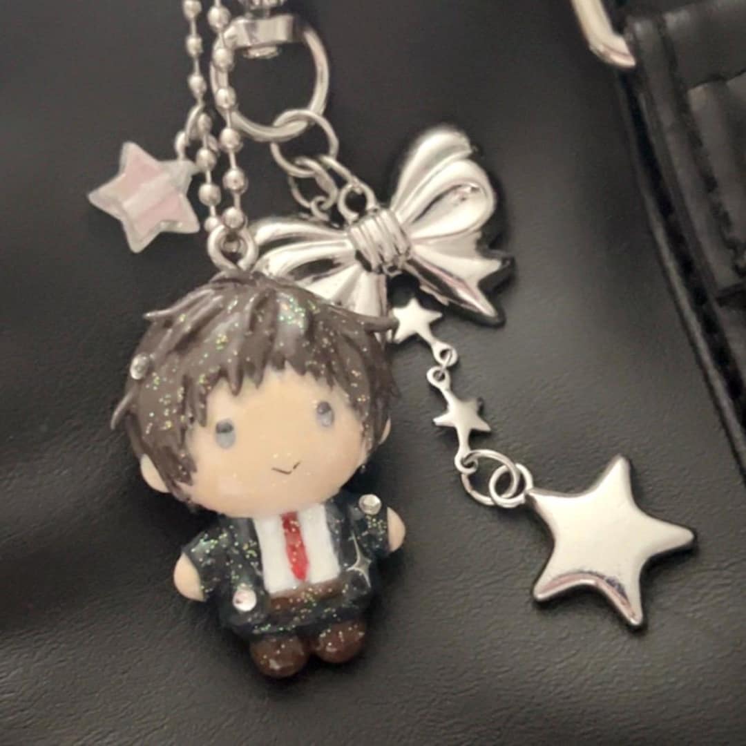 Adachi Handmade Keychain Charm, Persona 4 - Etsy