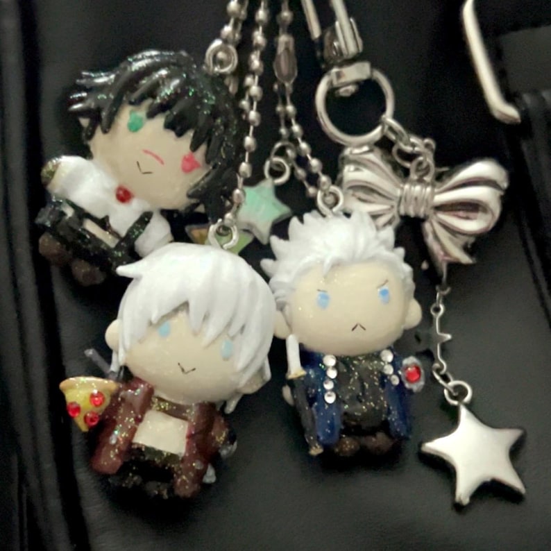 Vergil Handmade Keychain Charm, DMC - Etsy