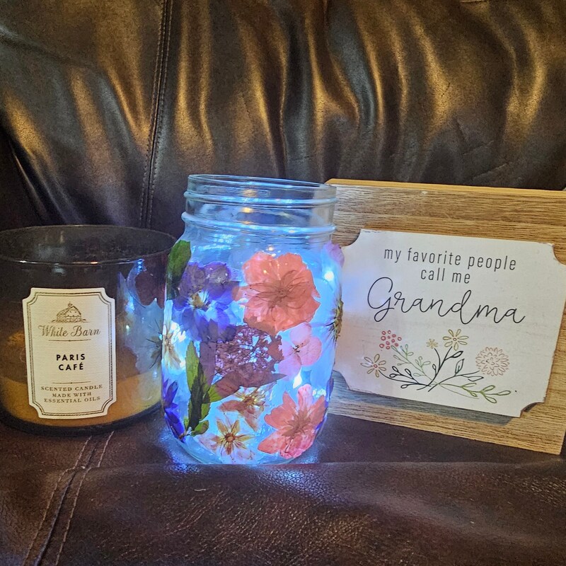 Lighted Mason Jars - Etsy