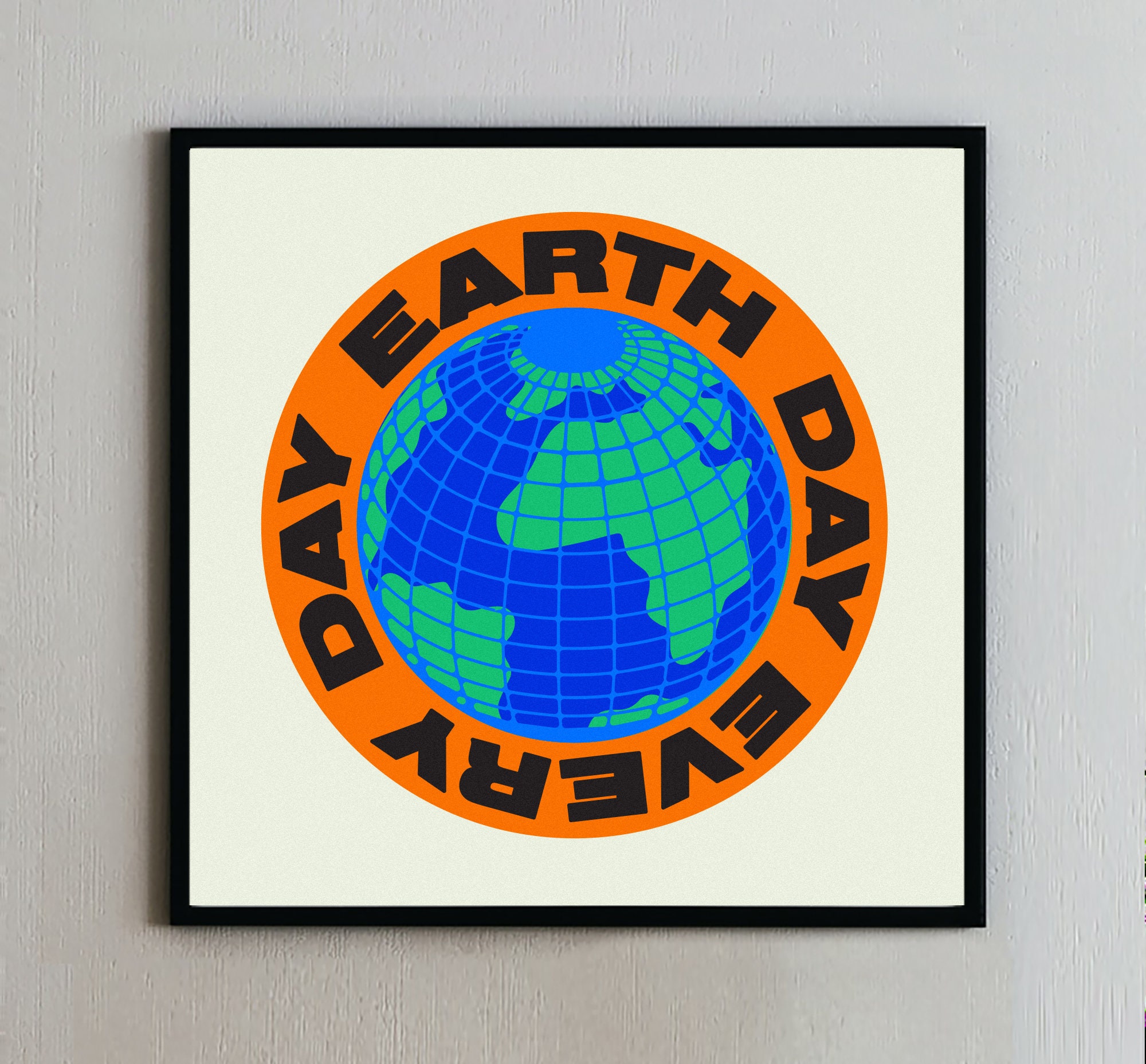 Earth Day Wall Art Activist Poster Environmental Activist Gift ...