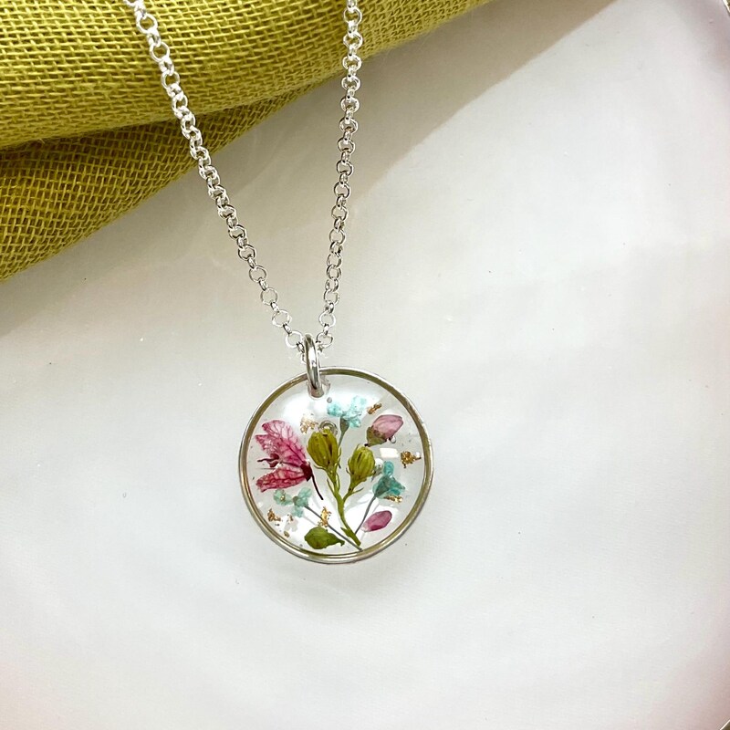 Botanical Necklace - Etsy