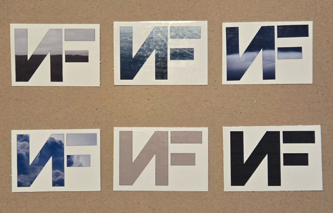 NF Logo Album Theme Stickers - Etsy