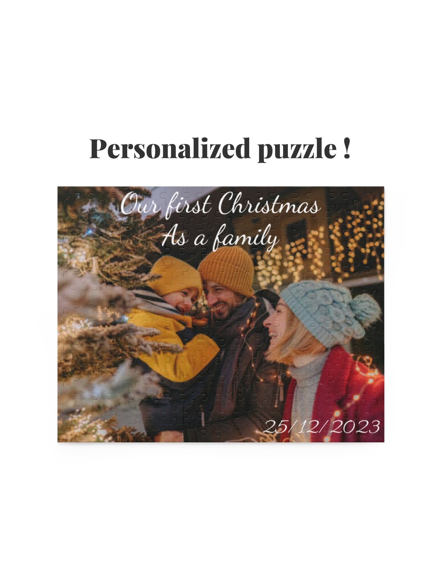 Personalized Family Puzzle for Kids Custom Puzzle for Baby - Etsy