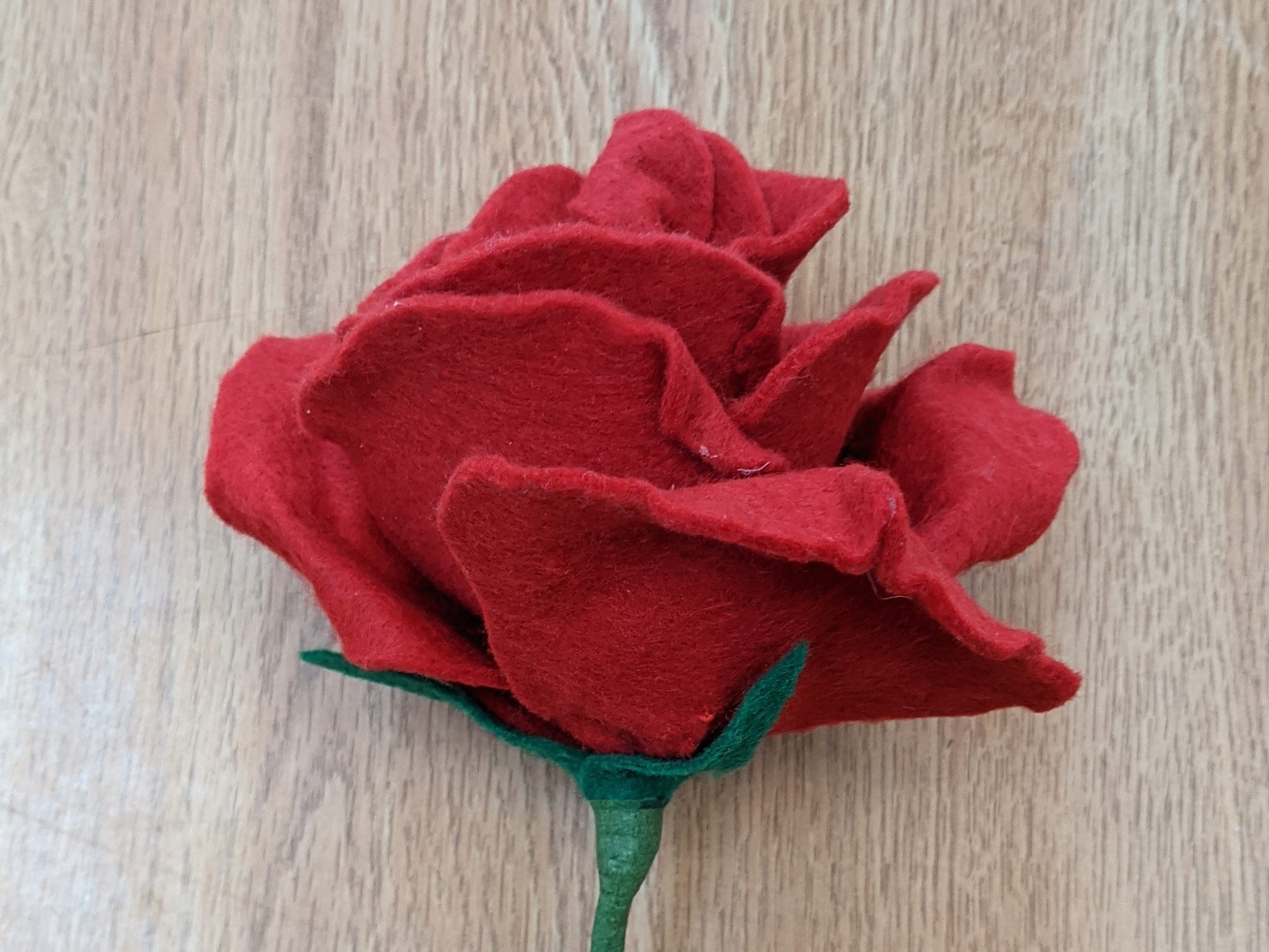 Reversible Rose Fairy Doll Pattern Felt Flower Sewing Pattern PDF ...