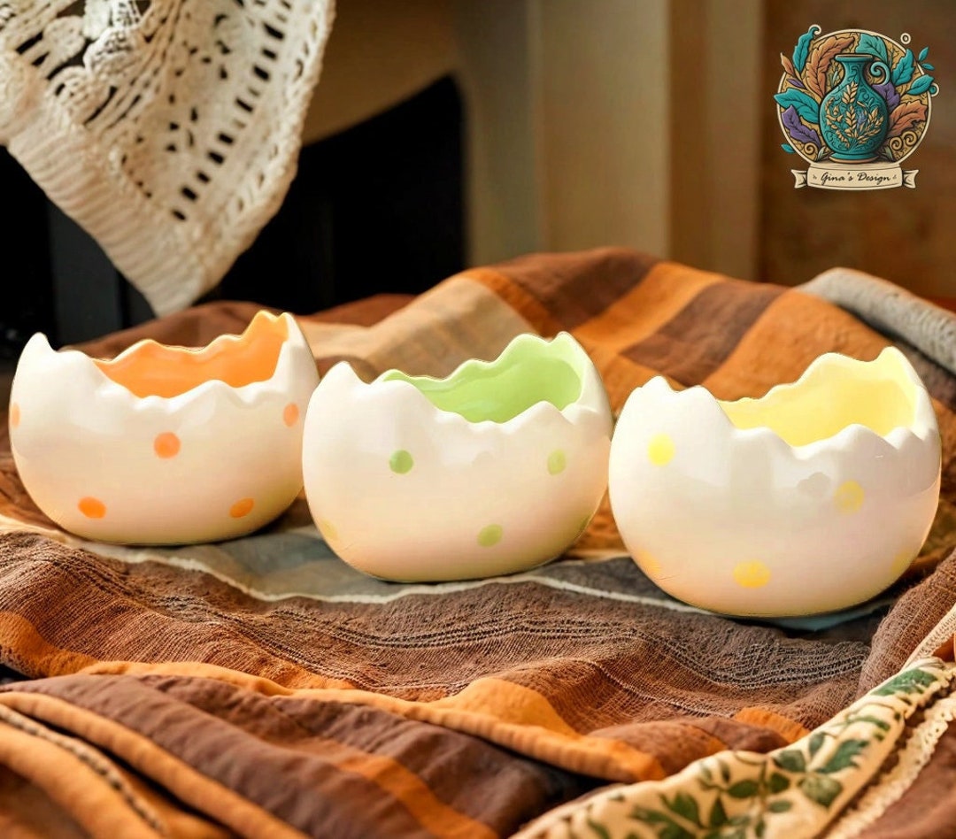 Egg Plantersucculent Planteregg Shaped Potindoor - Etsy