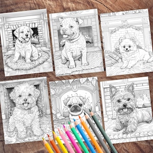 50 Cozy Dogs Coloring Pages | Puppy Coloring Pages for Kids + Adults ...