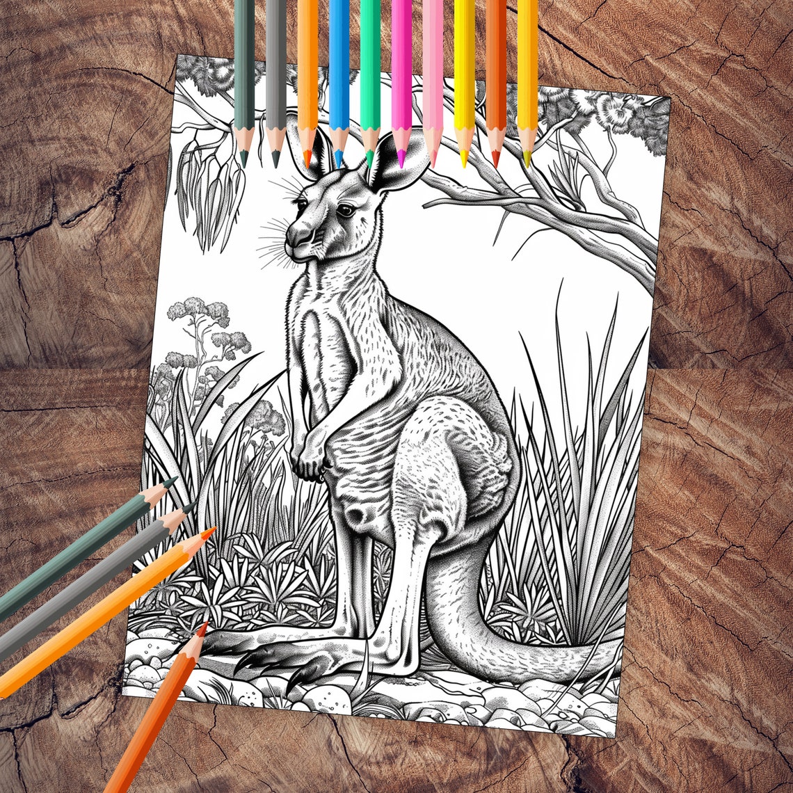 50 Wild Animals Coloring Pages | Safari Jungle Coloring Page | Adult ...