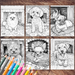50 Cozy Dogs Coloring Pages | Puppy Coloring Pages for Kids + Adults ...