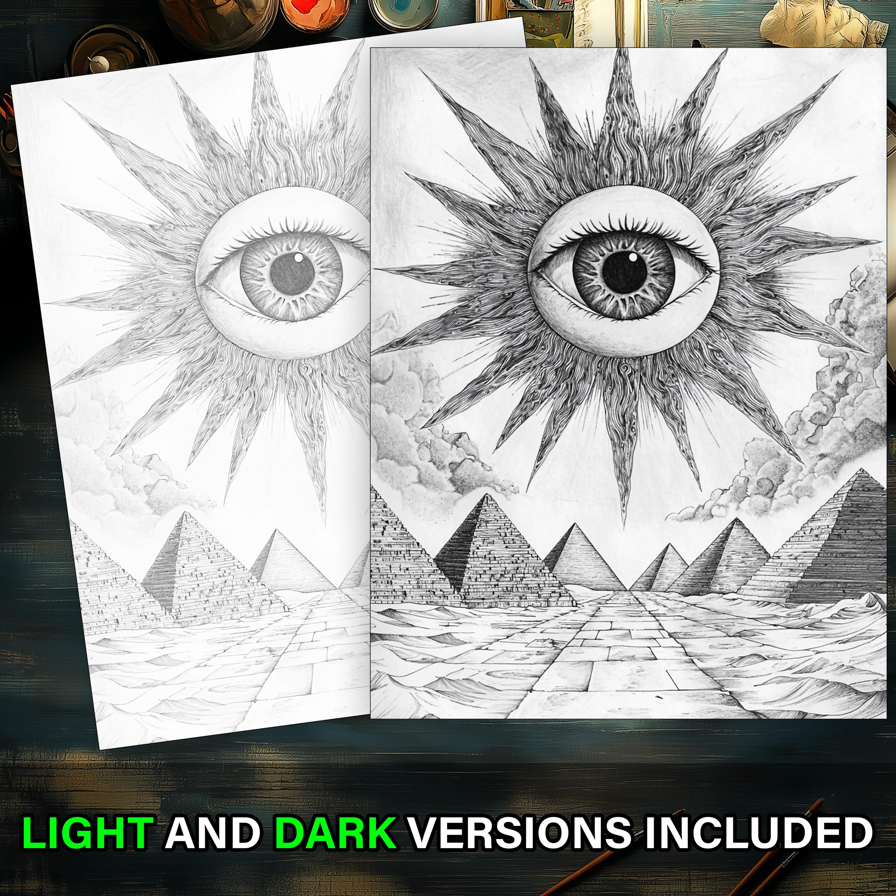 50 Surrealism Coloring Pages - Printable Adult Coloring Book ...
