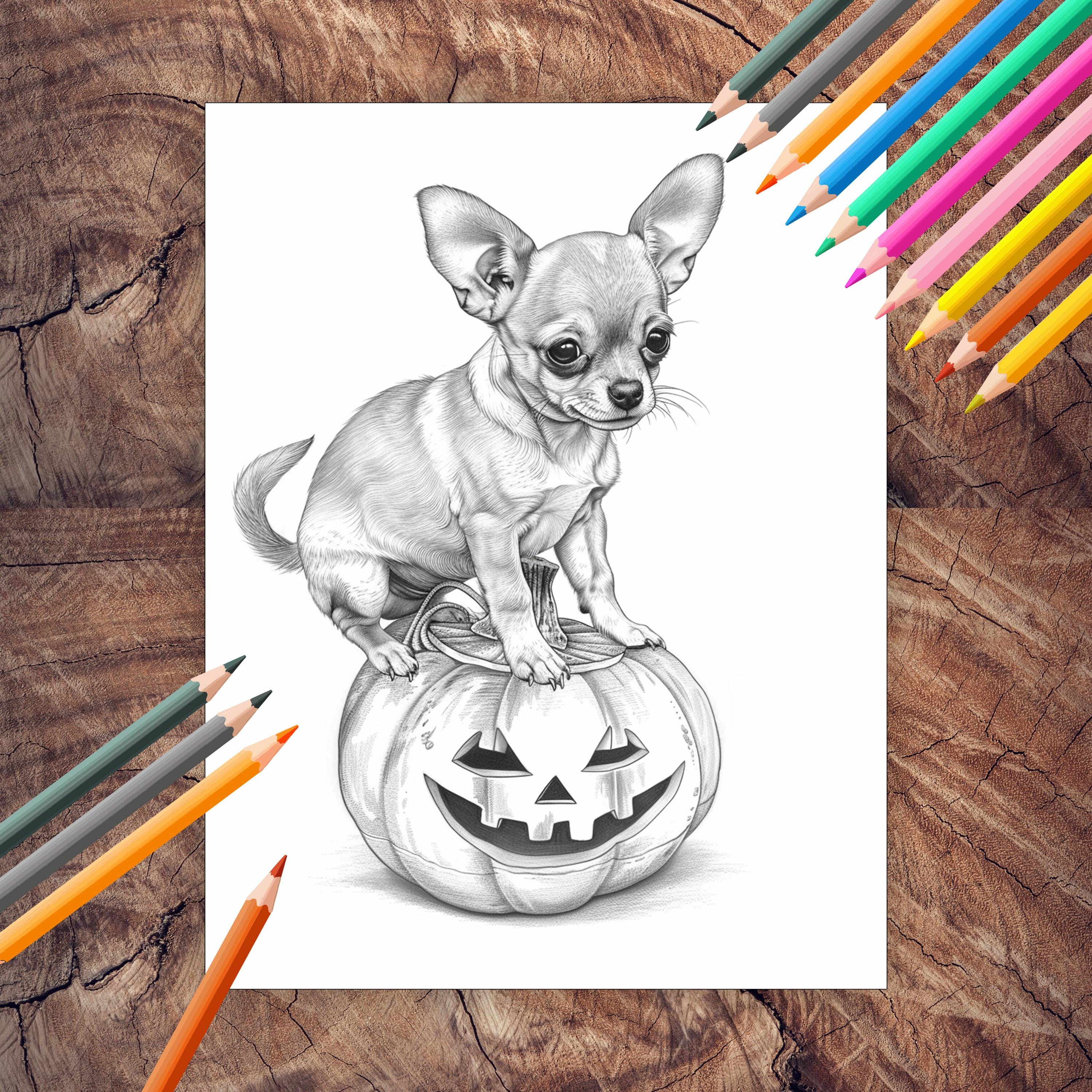 50 Puppy Halloween Coloring Pages | Halloween Coloring Sheets | Dog ...