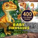 400 Dinosaurs Coloring Pages Vol 1 | Instant Digital Download ...