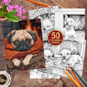 50 Cozy Dogs Coloring Pages | Puppy Coloring Pages for Kids + Adults ...