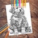 50 Puppies Wearing Japanese Clothing | Dogs Coloring Pages | Adults ...