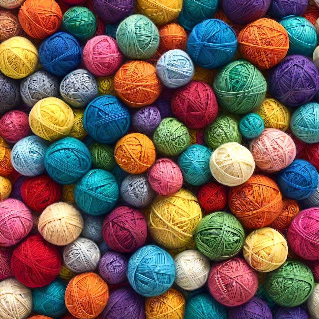 Cozy Digital Yarn Backgrounds Collection - Instant Download - Etsy