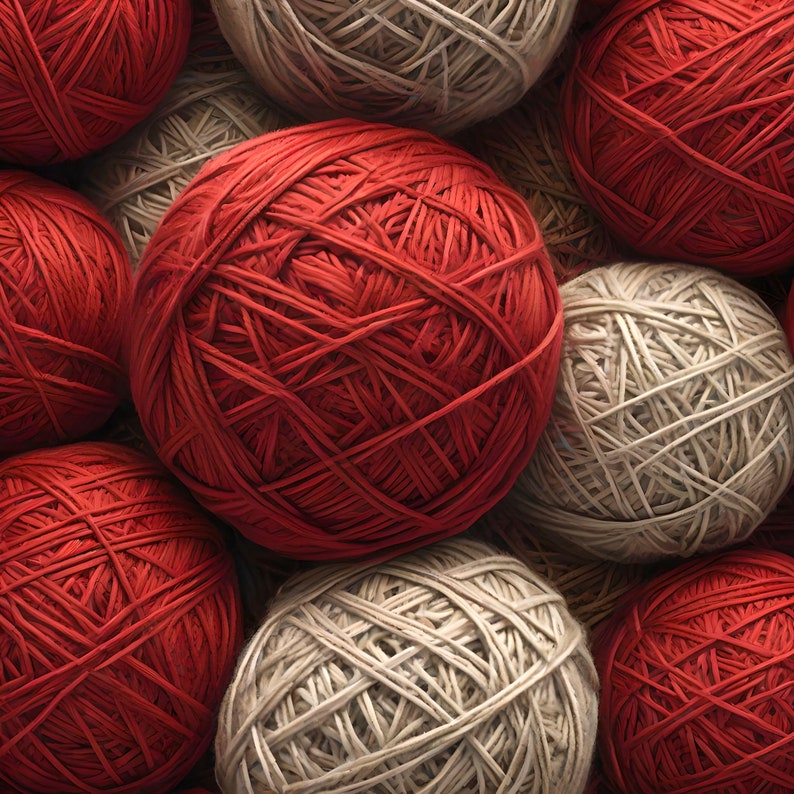 Cozy Digital Yarn Backgrounds Collection - Instant Download - Etsy