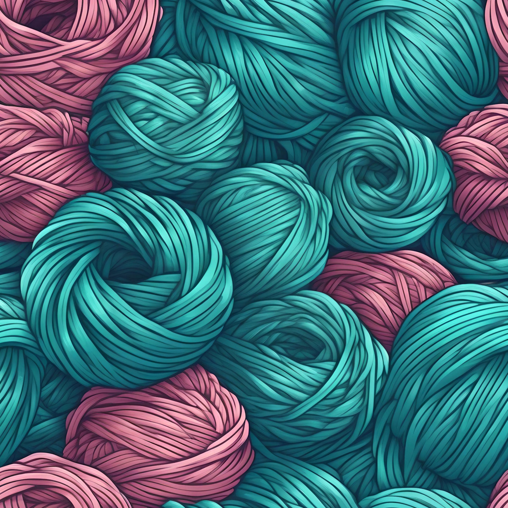 Cozy Digital Yarn Backgrounds Collection - Instant Download - Etsy
