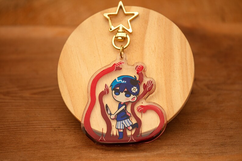 OMORI - Omori Keychain Double Sided - Etsy