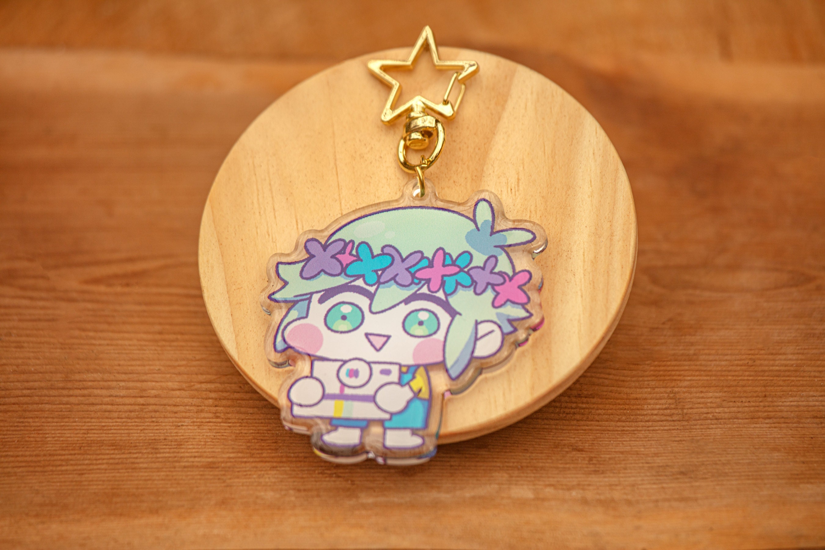 OMORI Basil Keychain Double Sided - Etsy