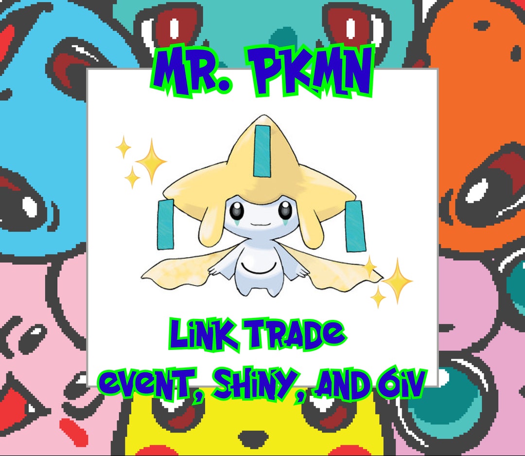 Mrpkmn • Pokémon • Shiny Jirachi • Pokémon Link Trade • Shiny Jirachi ...